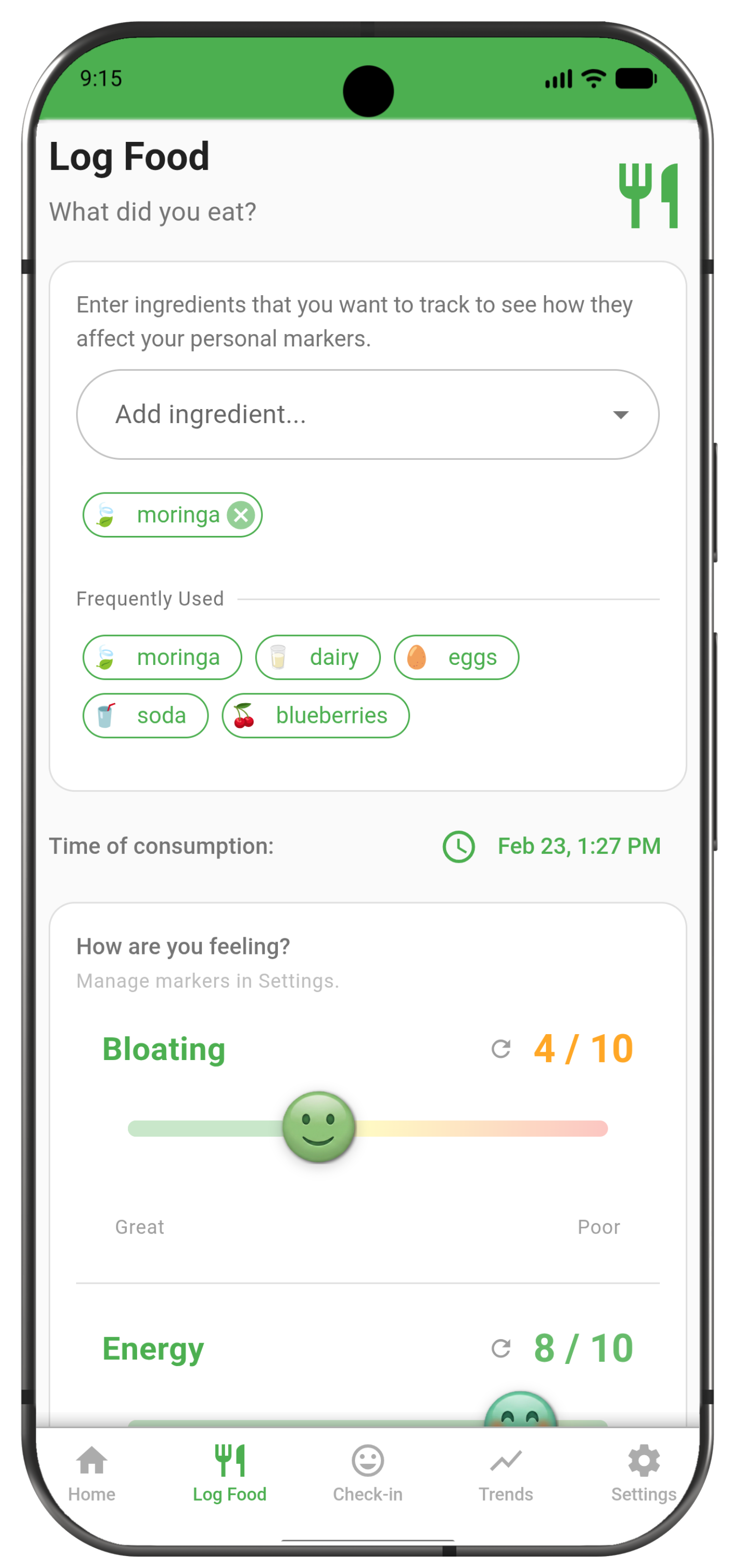 GutCheck — Privacy-First Food & Symptom Tracker